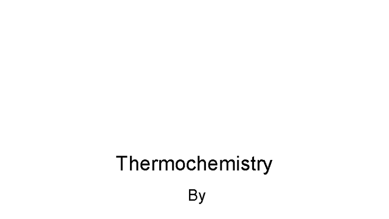 Thermochemistry Lab Report: Heat Transfer & Enthalpy Changes - Studocu