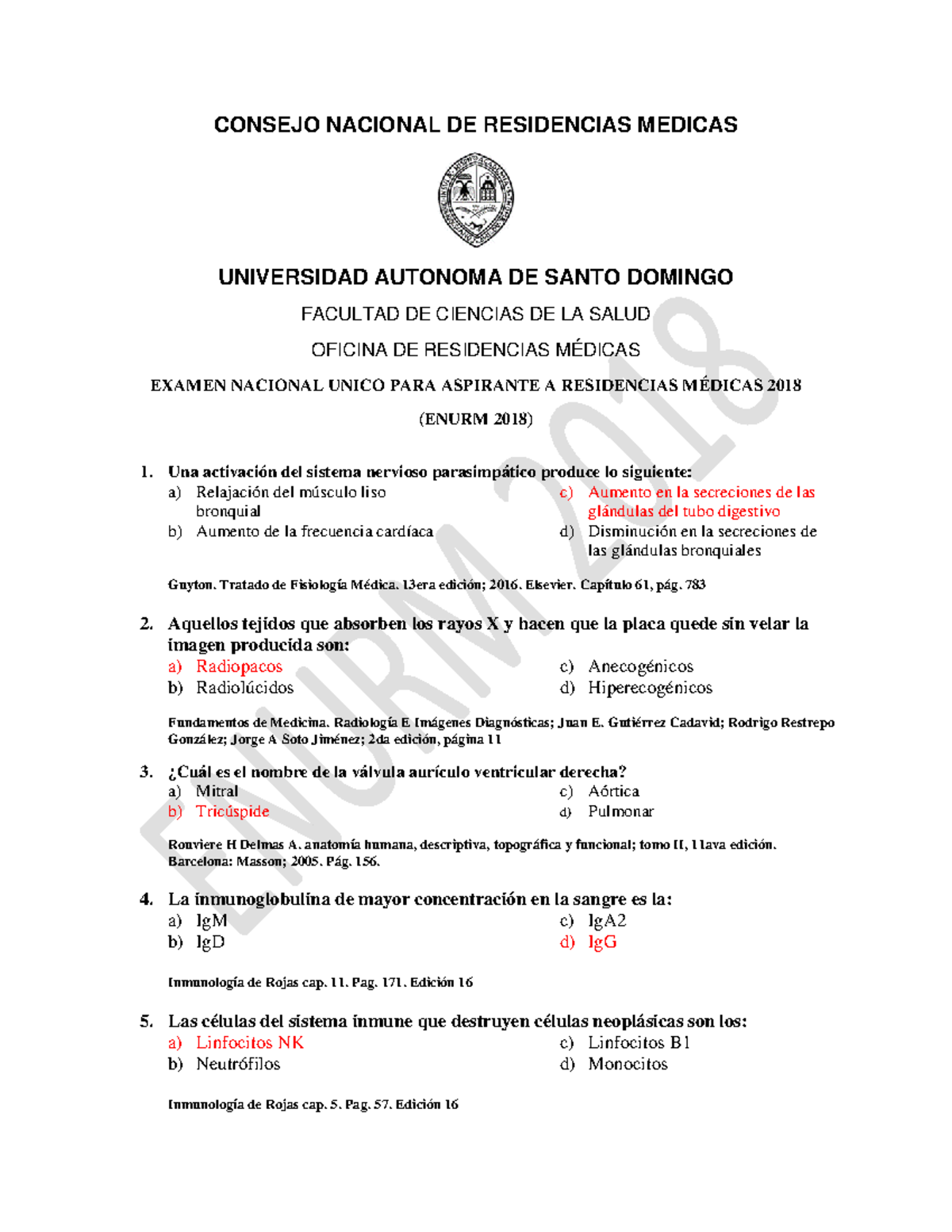 Examen 3 Marzo 2018, preguntas y respuestas - Warning: TT: undefined function: 32 CONSEJO ...