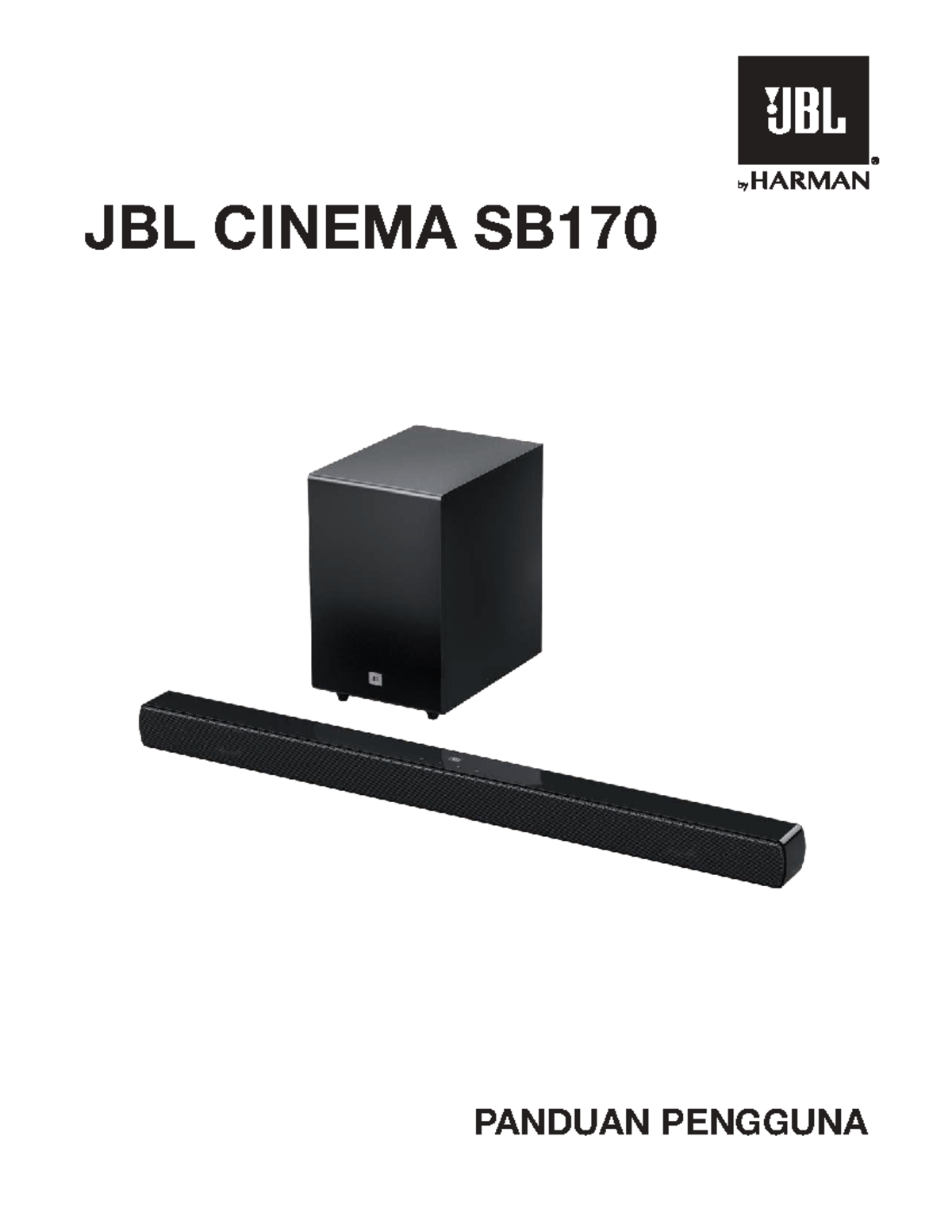 JBL CINEMA SB170: Panduan Pengguna dan Petunjuk Keselamatan - Studocu