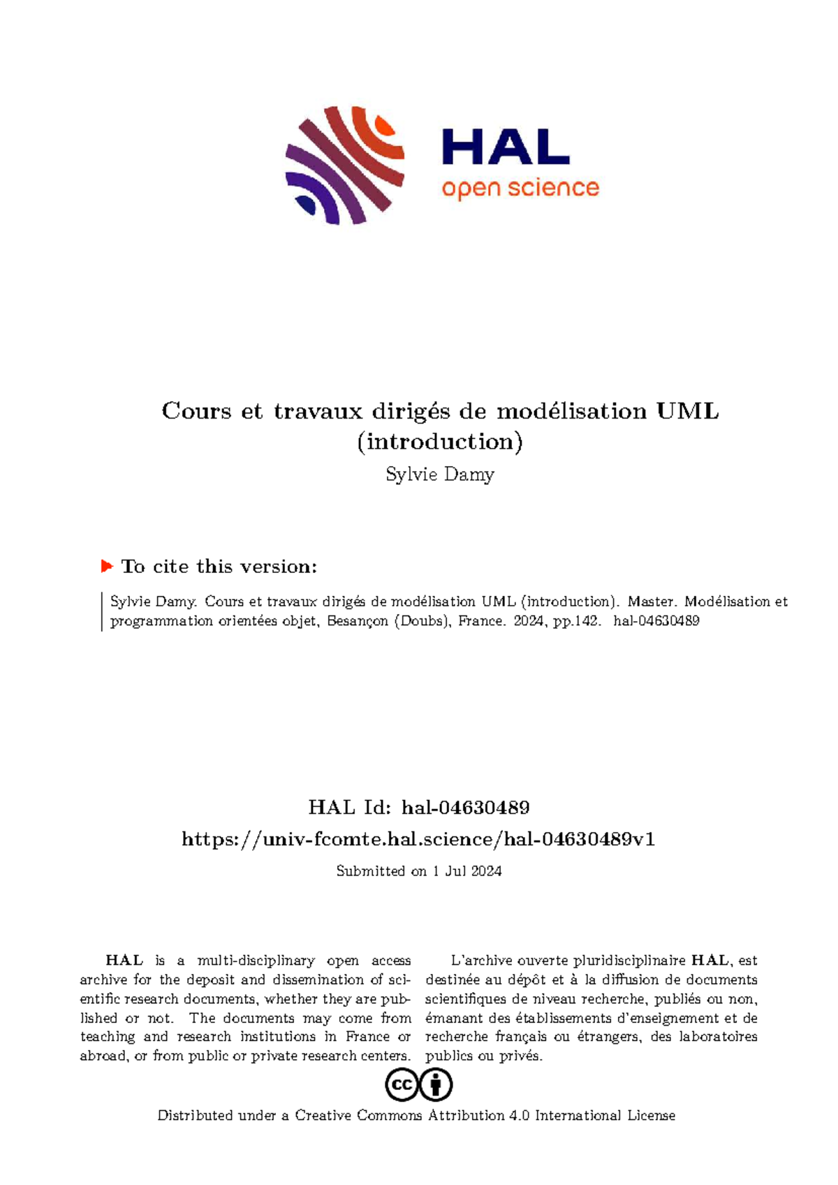 Cours UML - Exercices Corrigés et Travaux Dirigés - Studocu