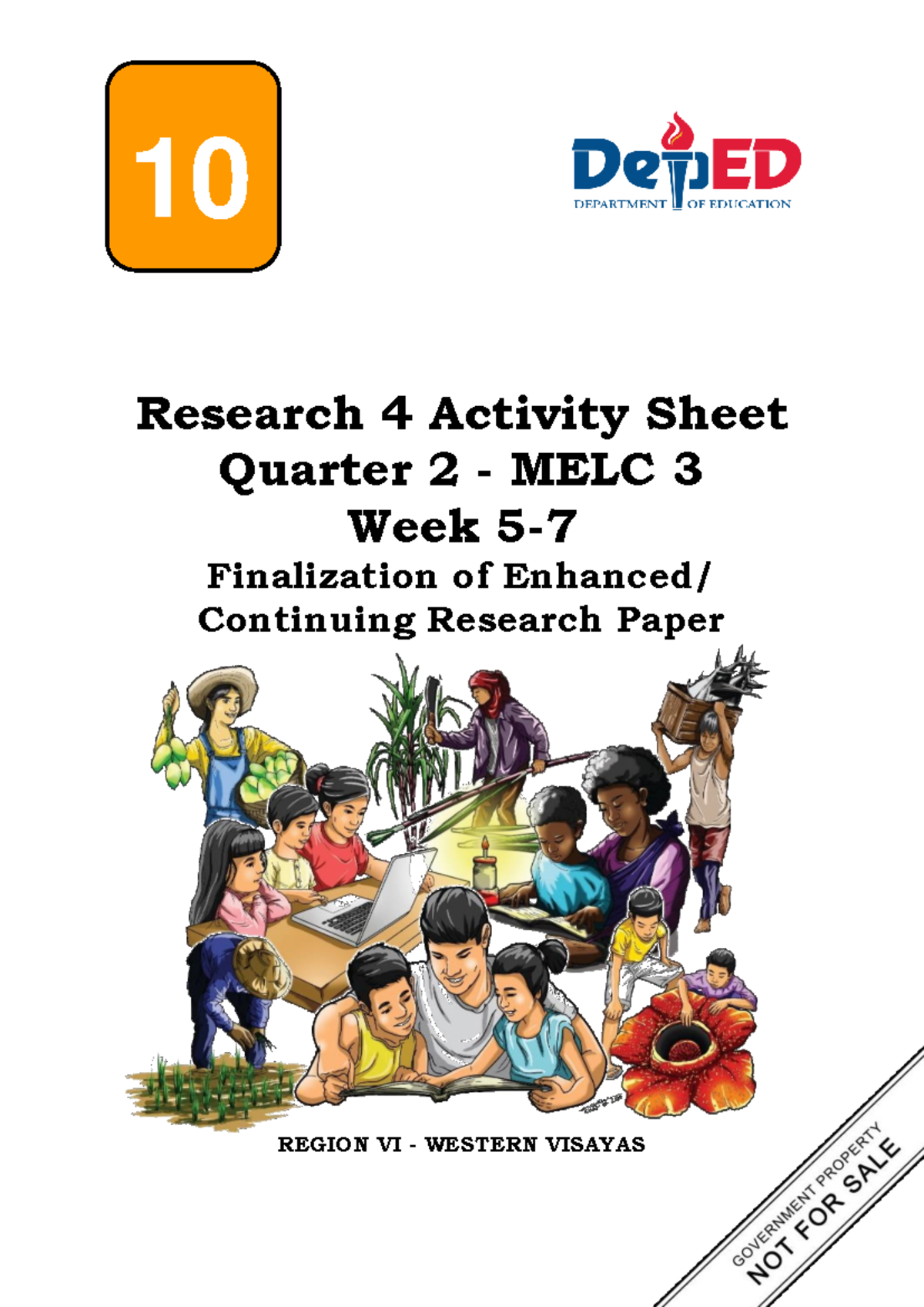 LAS Research 4-Grade-10 MELC 3 Q2 Week-5-7-1 - ‘ Research 4 Activity ...