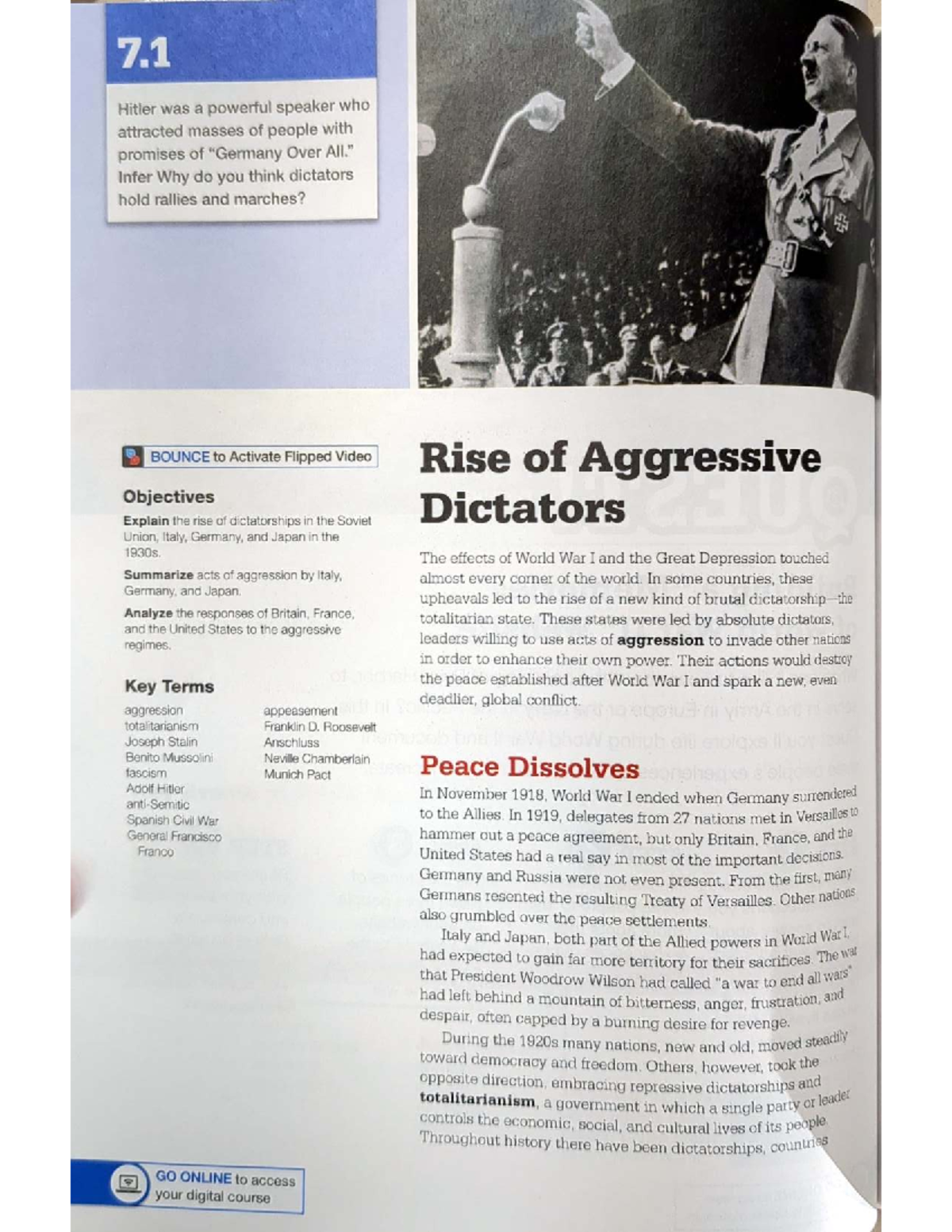 7.1 Rise of Aggressive Dictators: Analyzing Totalitarianism in the ...