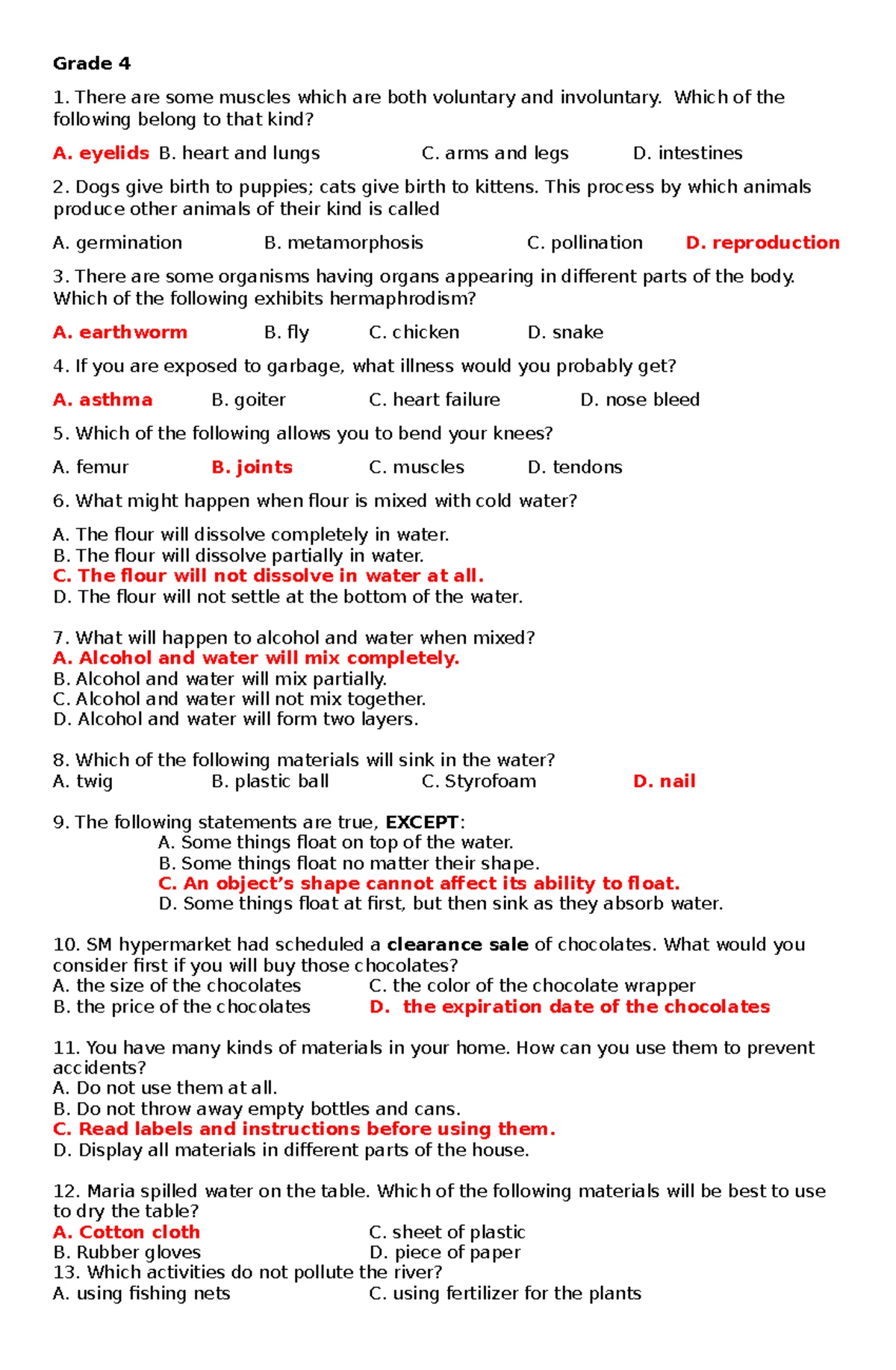 Genres of Viewing Analysis - Grade 8 Review (STE) - Studocu