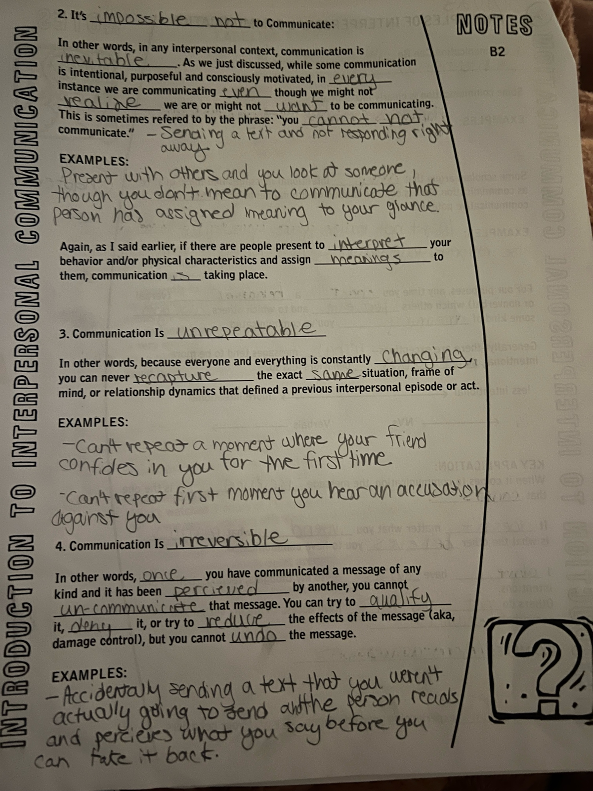 Principles of Interpersonal Communications Page 2 - 2. Moss: ble. Yor ...