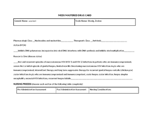 Furosemide (Lasix) drug card: nursing considerations and assessments ...
