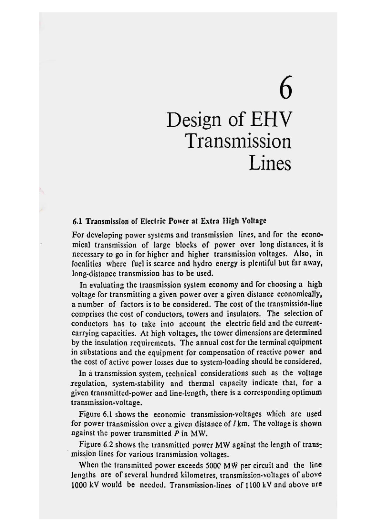 Design of EHV Transmission Lines: Key Considerations and Techniques ...