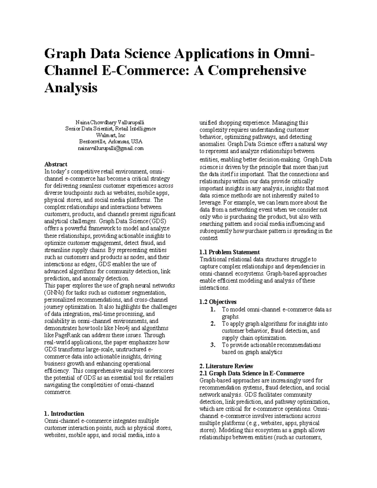 Graph Data Science Applications in Omni - Graph Data Science ...