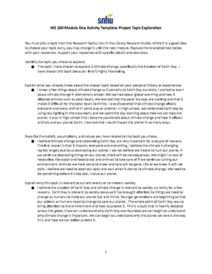 Danica Lanyon HIS 200 Applied History Module 8 - Module 8 Short ...