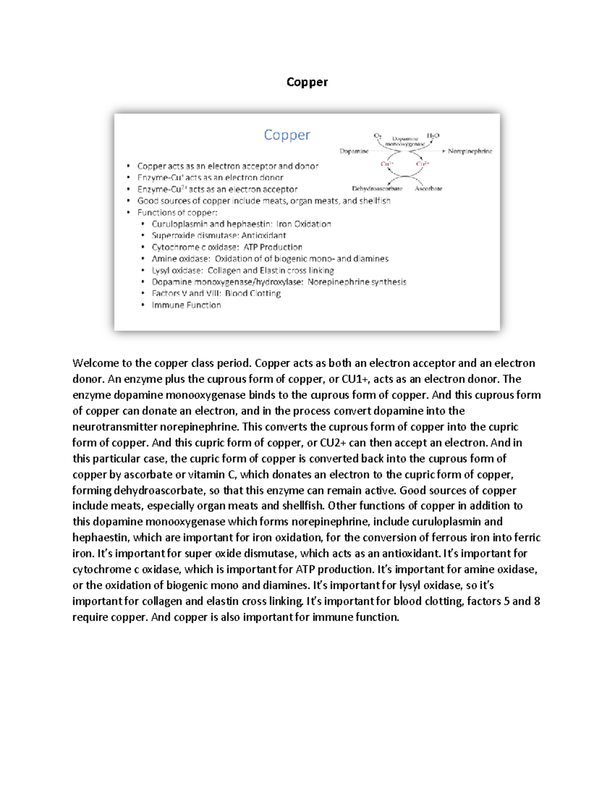Copper Metabolism and Wilson's Disease: Insights and Implications ...