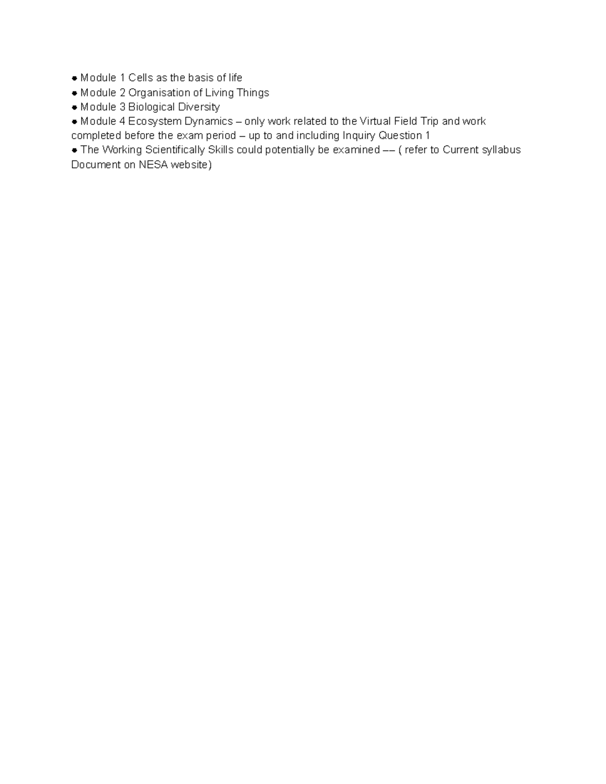BIO Notes: Cells, Living Organisms, and Ecosystem Dynamics - Studocu
