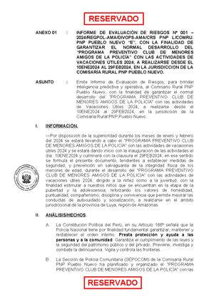 EL Parte Policial Y SUS Tipos - ESCUELA DE EDUCACIÓN SUPERIOR TÉCNICO ...