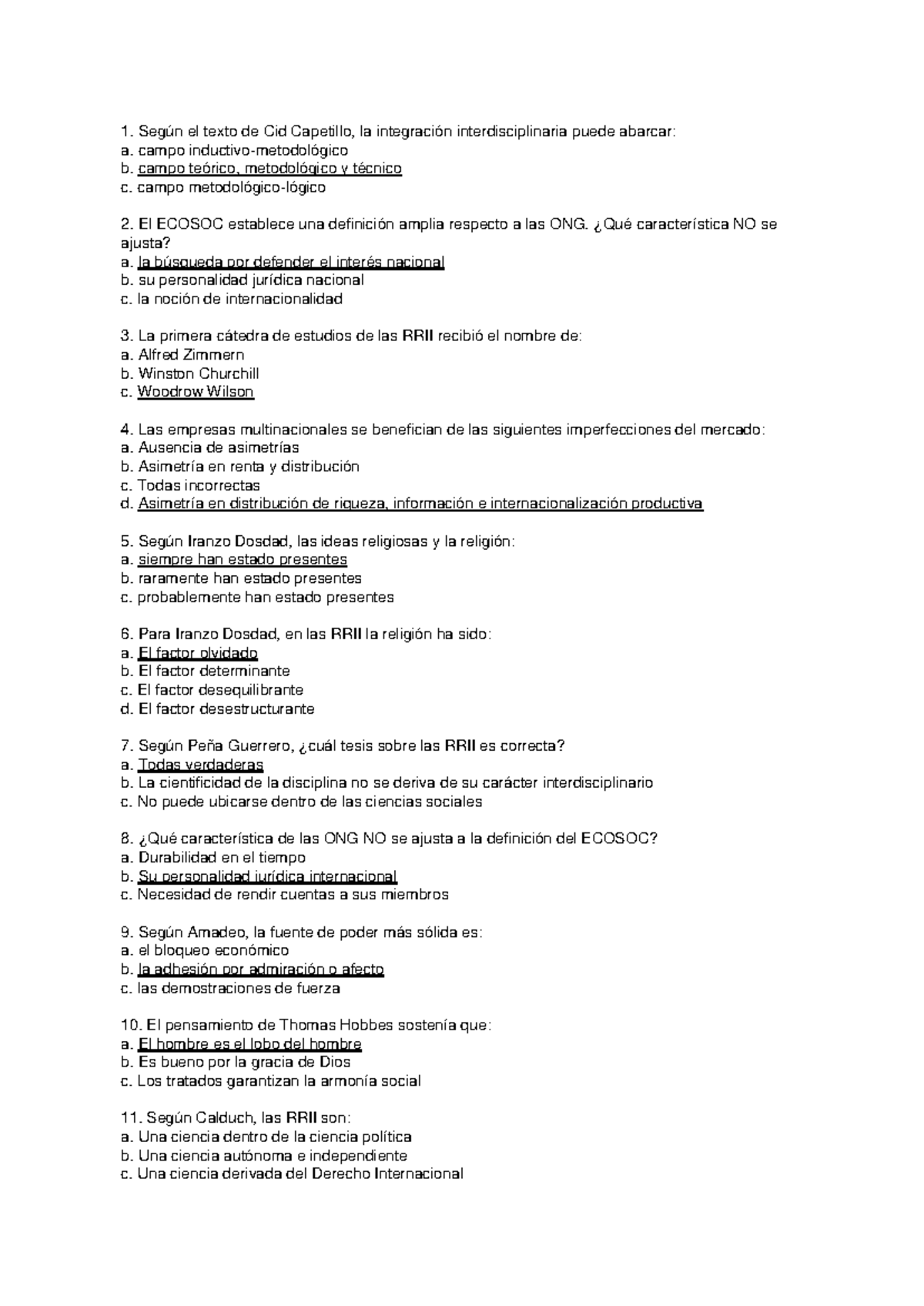 Preguntometro Primer Parcial INRRII: Temas Clave y Respuestas - Studocu