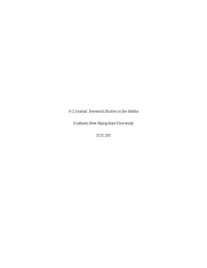 SCS285 Journal 3-1 - SNHU / SCS 285 3-1 Journal: Choosing Methodologies ...