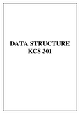 data structure - KCS_301 - AKTU - Studocu