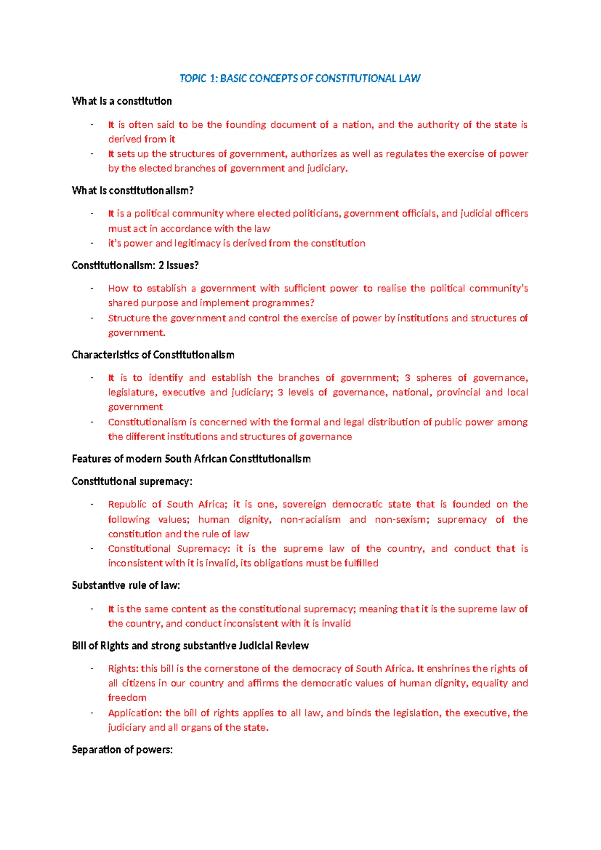 Law of Persons: Legal Rights, Duties, and Capacity Explained - Studocu
