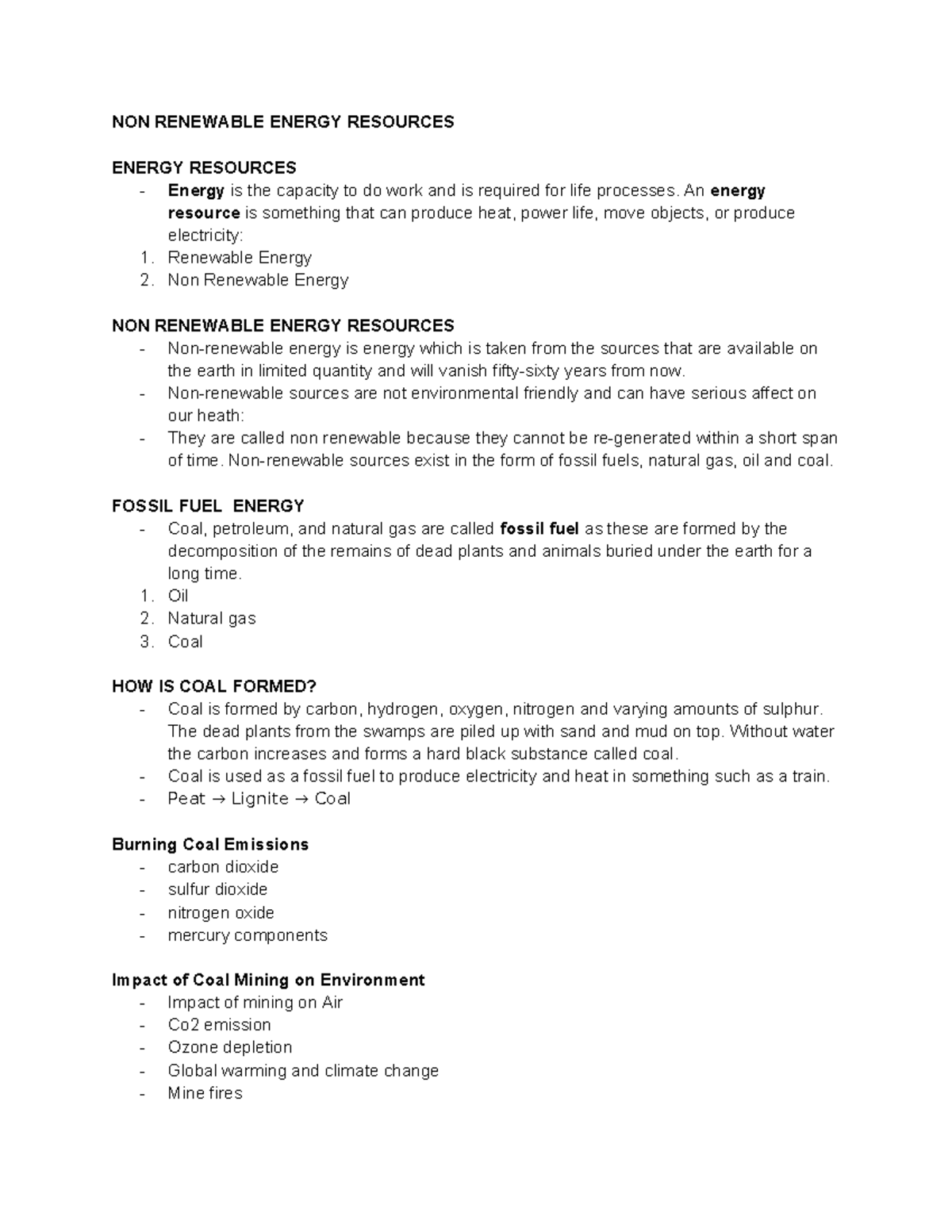 RNE & NRE: Understanding Renewable and Non-Renewable Energy Resources ...