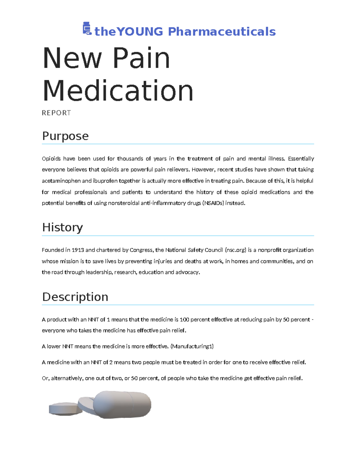 Project 1 - Training on Opioids vs. NSAIDs in Pain Management - Studocu