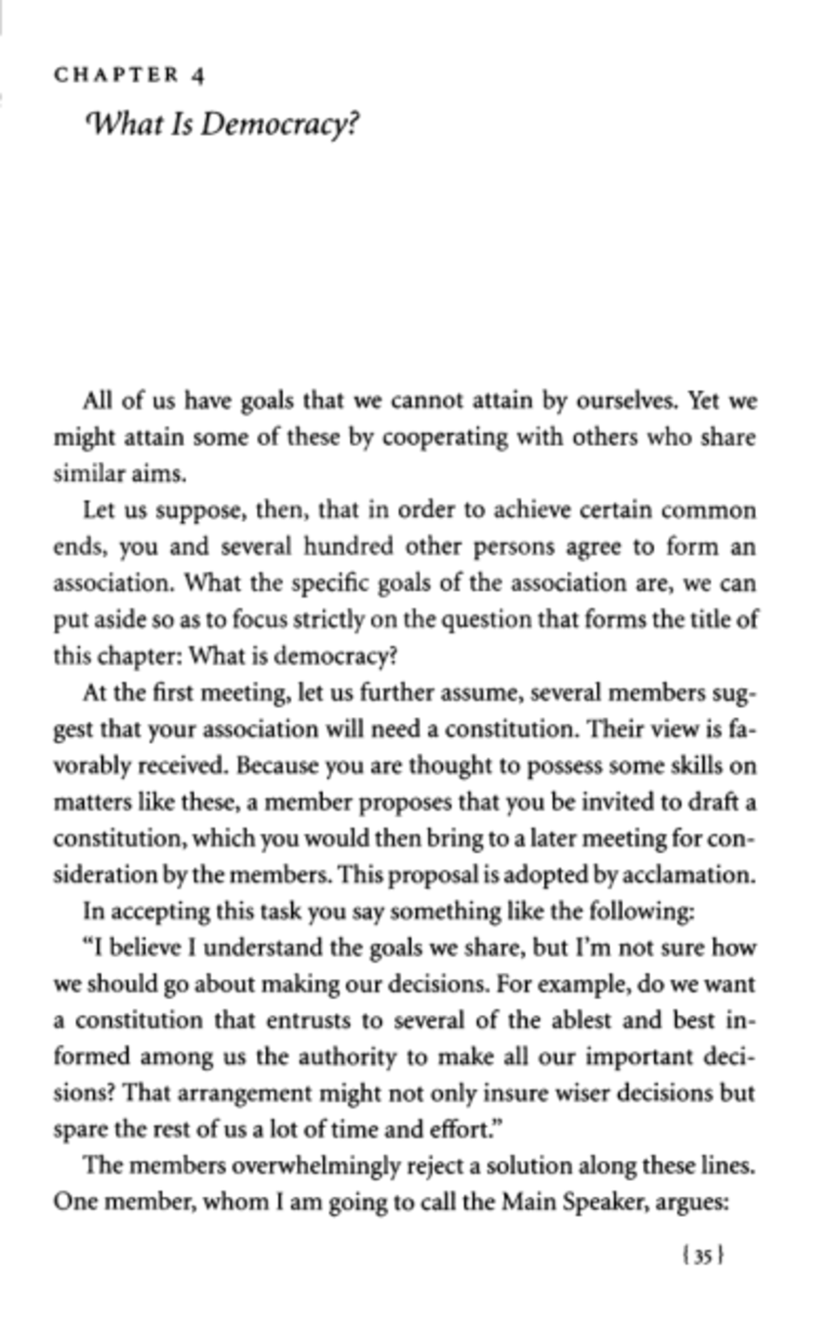 CHAPTER 4: What Is Democracy? - Understanding Democratic Principles ...