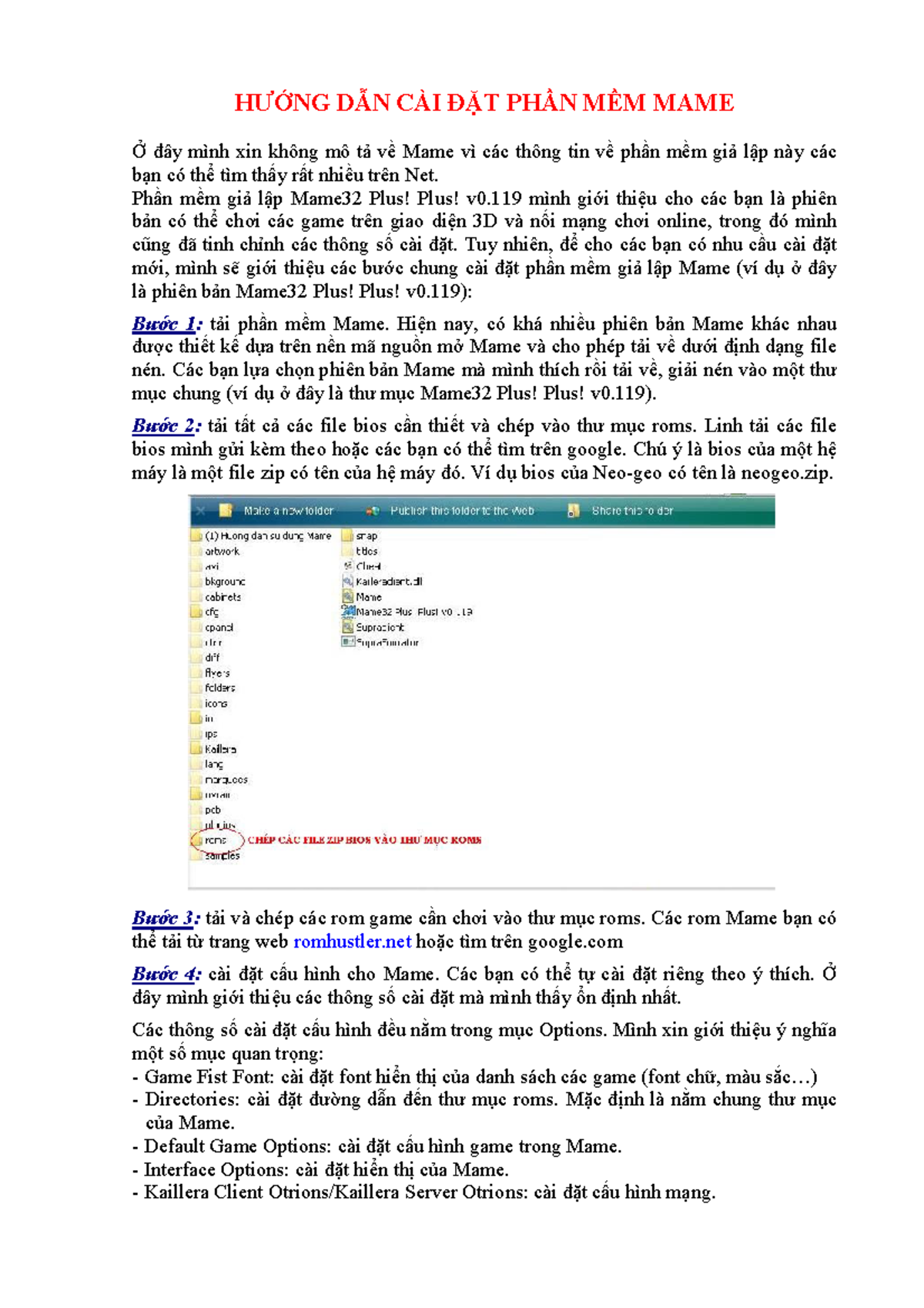 (1) Huong dan cai dat va su dung Mame - HƯ NG D N CÀI ð T PH N M M MAME ñây mình xin không mô t ...