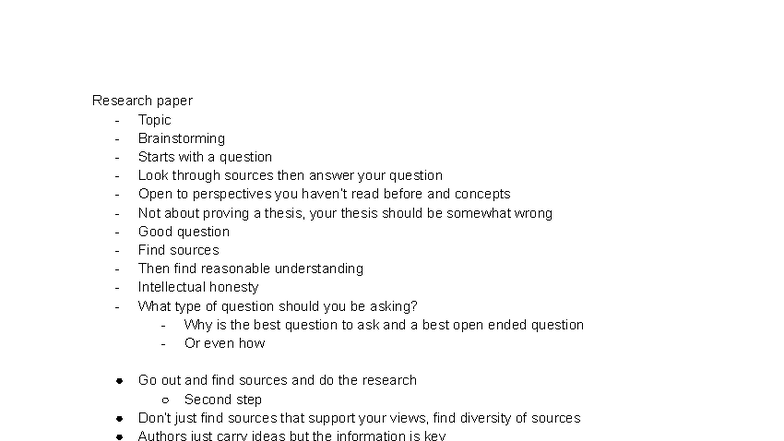 Research Paper Guidelines: Brainstorming & Writing Tips for Final Exam ...