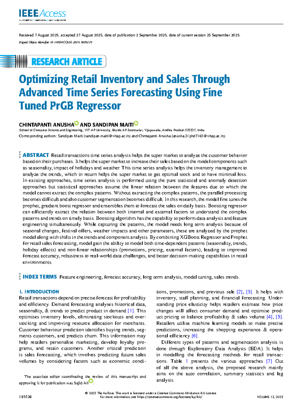 Optimizing Retail Inventory and Sales: Time Series Forecasting with ...