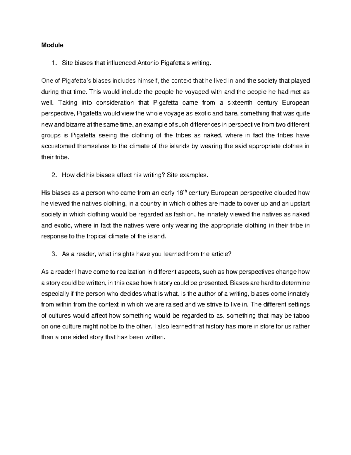 Antonio Pigafetta: Writing Influences & Multi-Perspectivity Insights ...