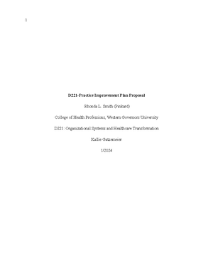 D226 Change Proposal.1 (Auto Recovered) - Comprehensive Healthcare ...