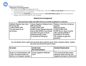 4.7.2 Predatory Lending Assignment Notes - 4.7 Predatory Lending ...