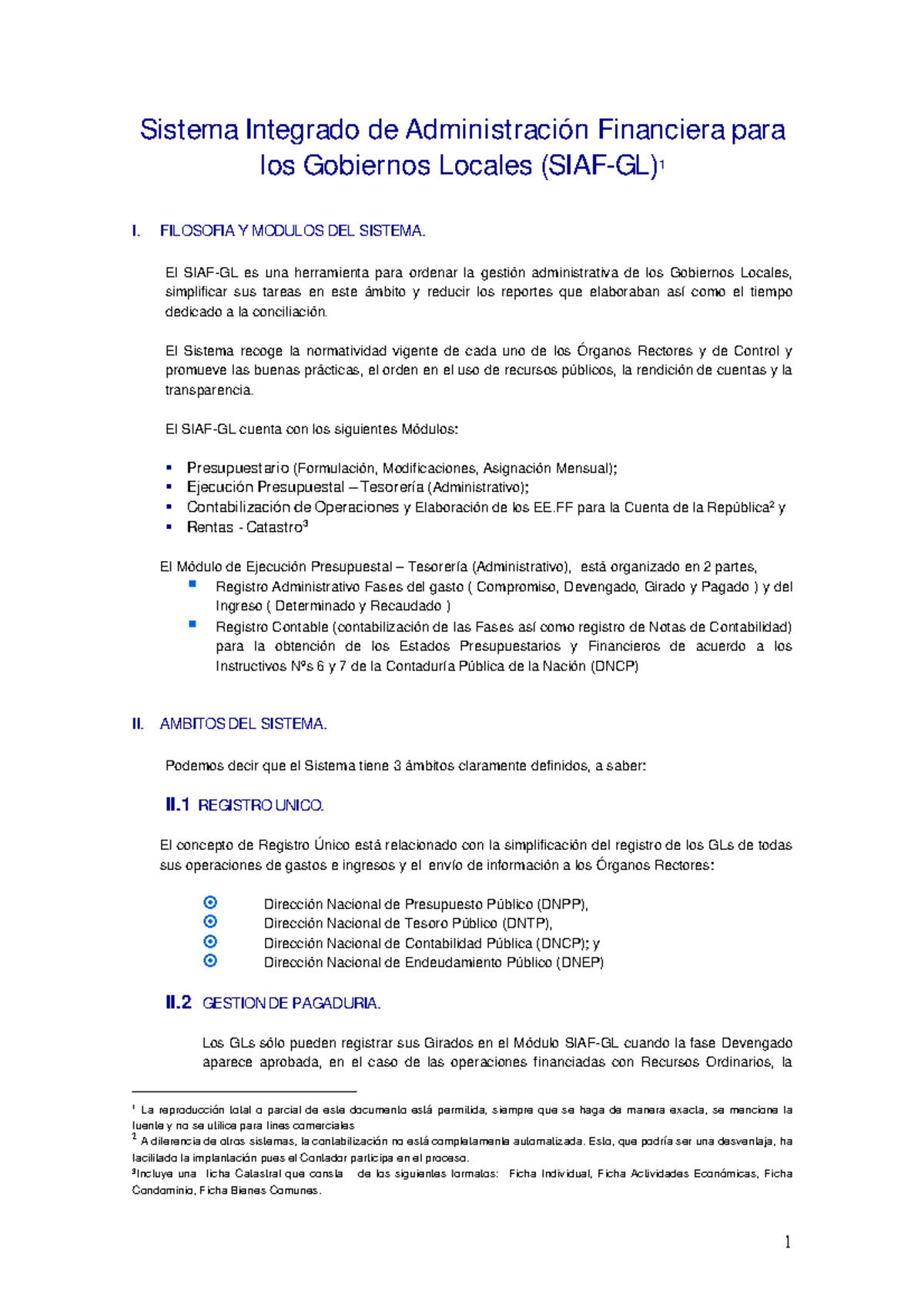 Sistema Integrado de Administración Financiera - SIAF-GL Detalles - Studocu
